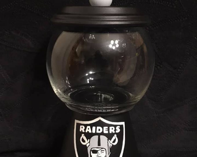 Oakland Raiders Candy Dish - Etsy