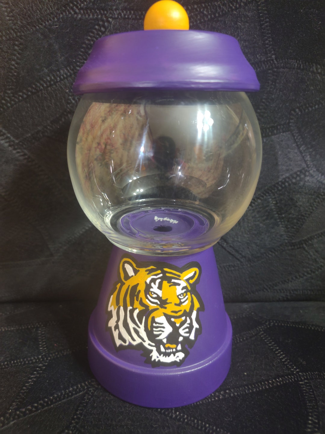 LSU Candy Dish - Etsy