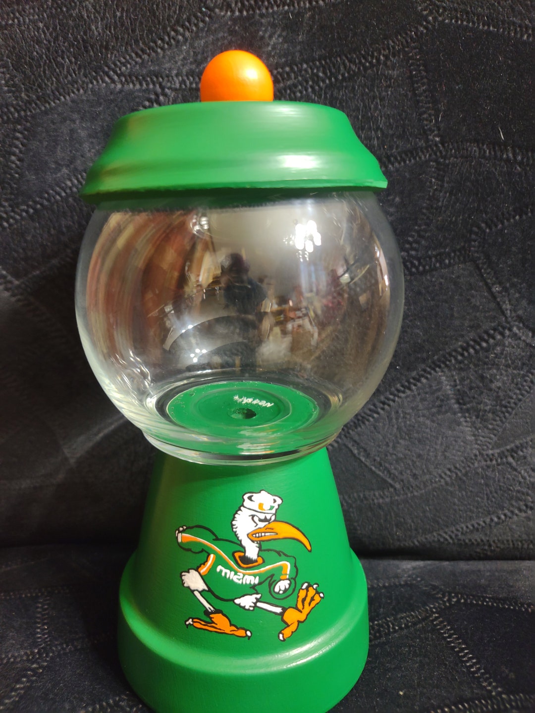 Miami Hurricanes Candy Dish - Etsy