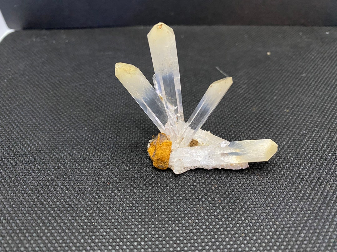 Free Standing Mango Quartz Cluster - Etsy