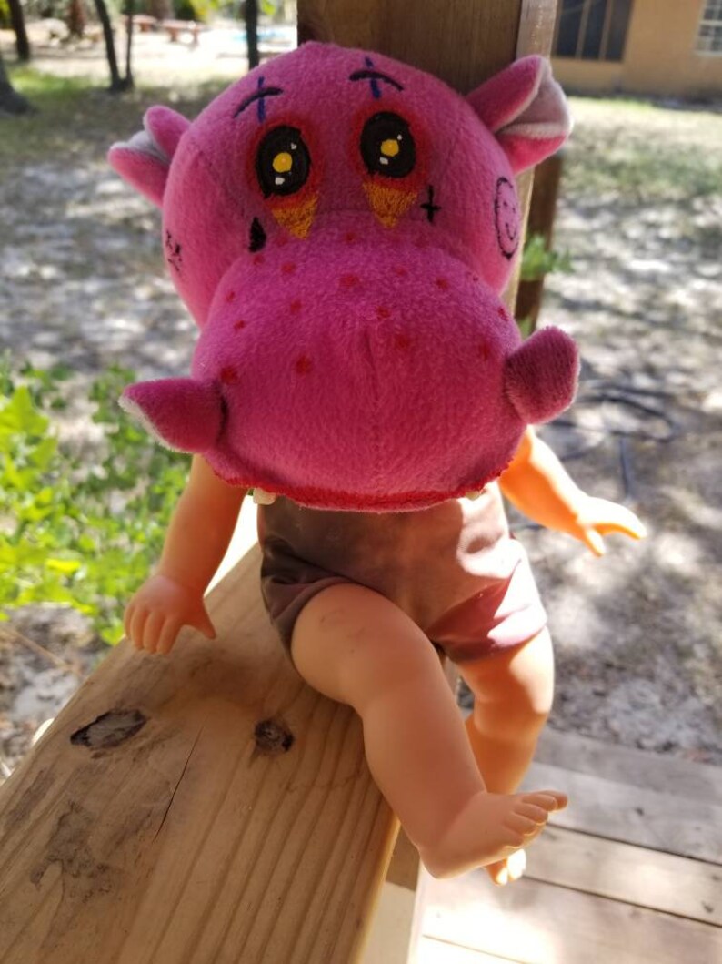 I'm a Hippopotamus, Harriet the Hippo Baby, Creey Doll, Goth,horror - Etsy