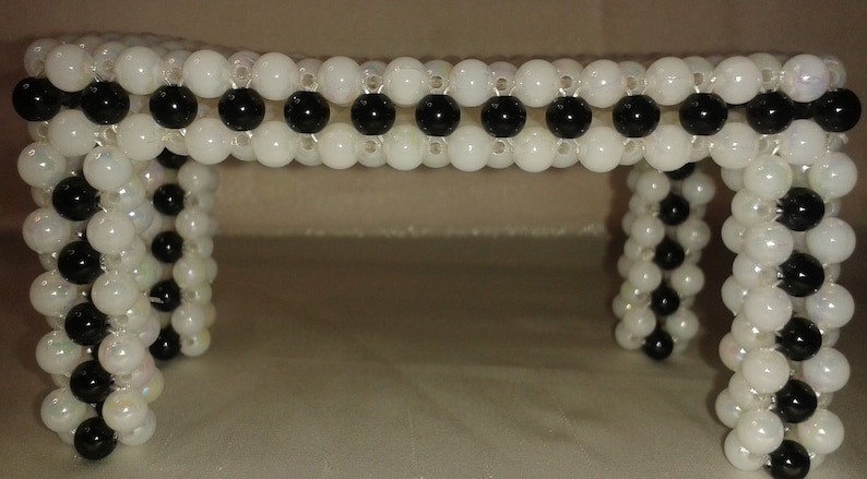 Beaded Table and Chairs Set - Etsy