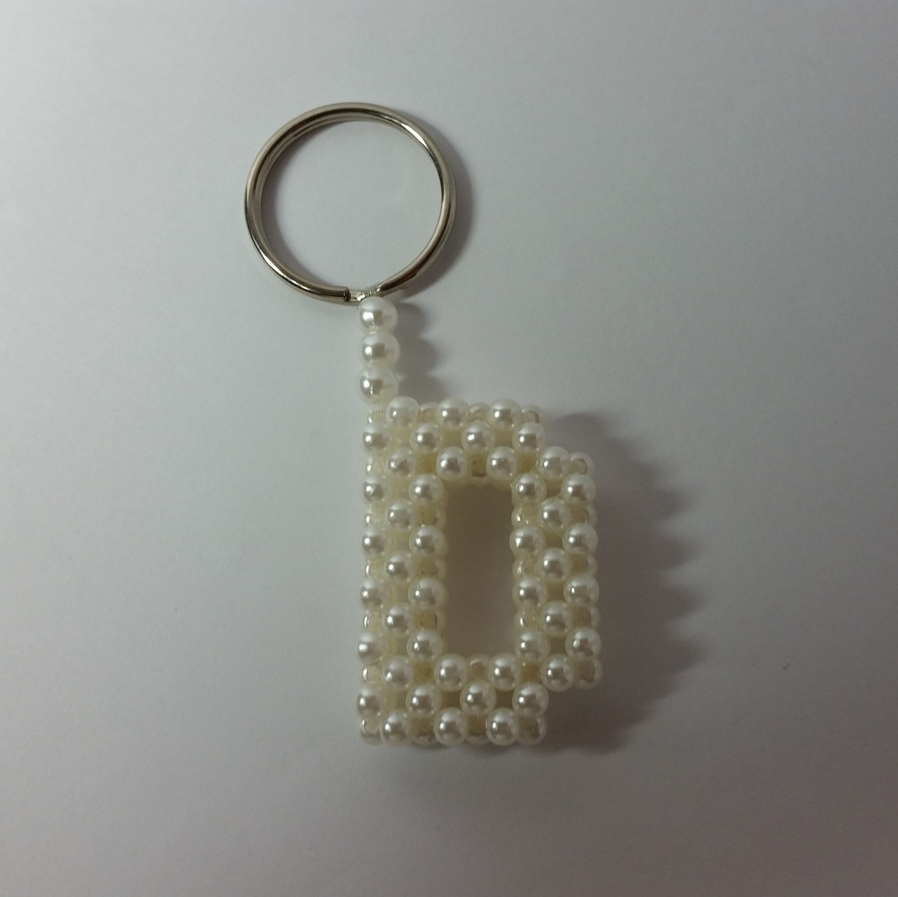 Beaded Woven Alphabet Keychain A-F, H-J, L - Etsy