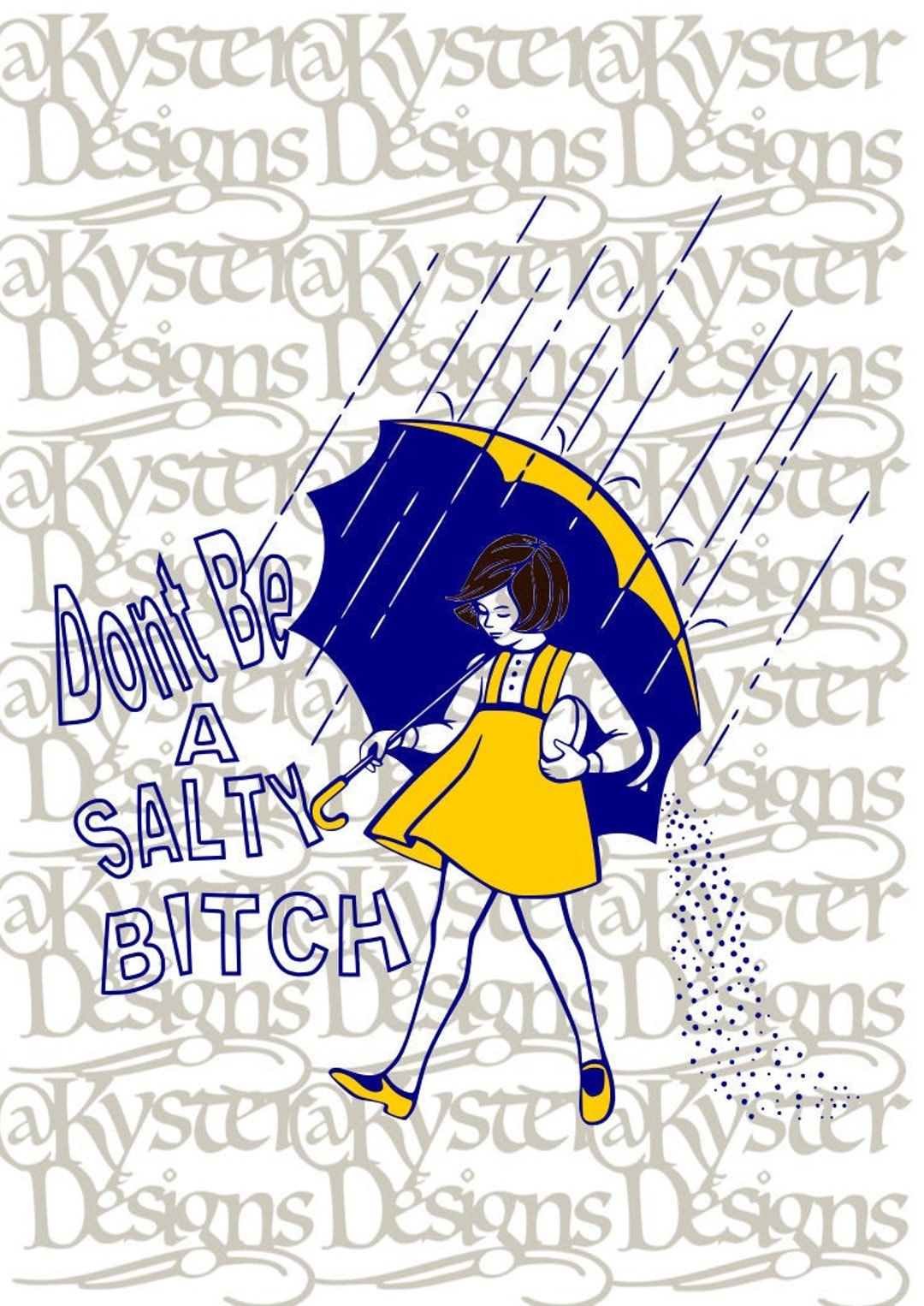 Salty Bitch Svg - Etsy