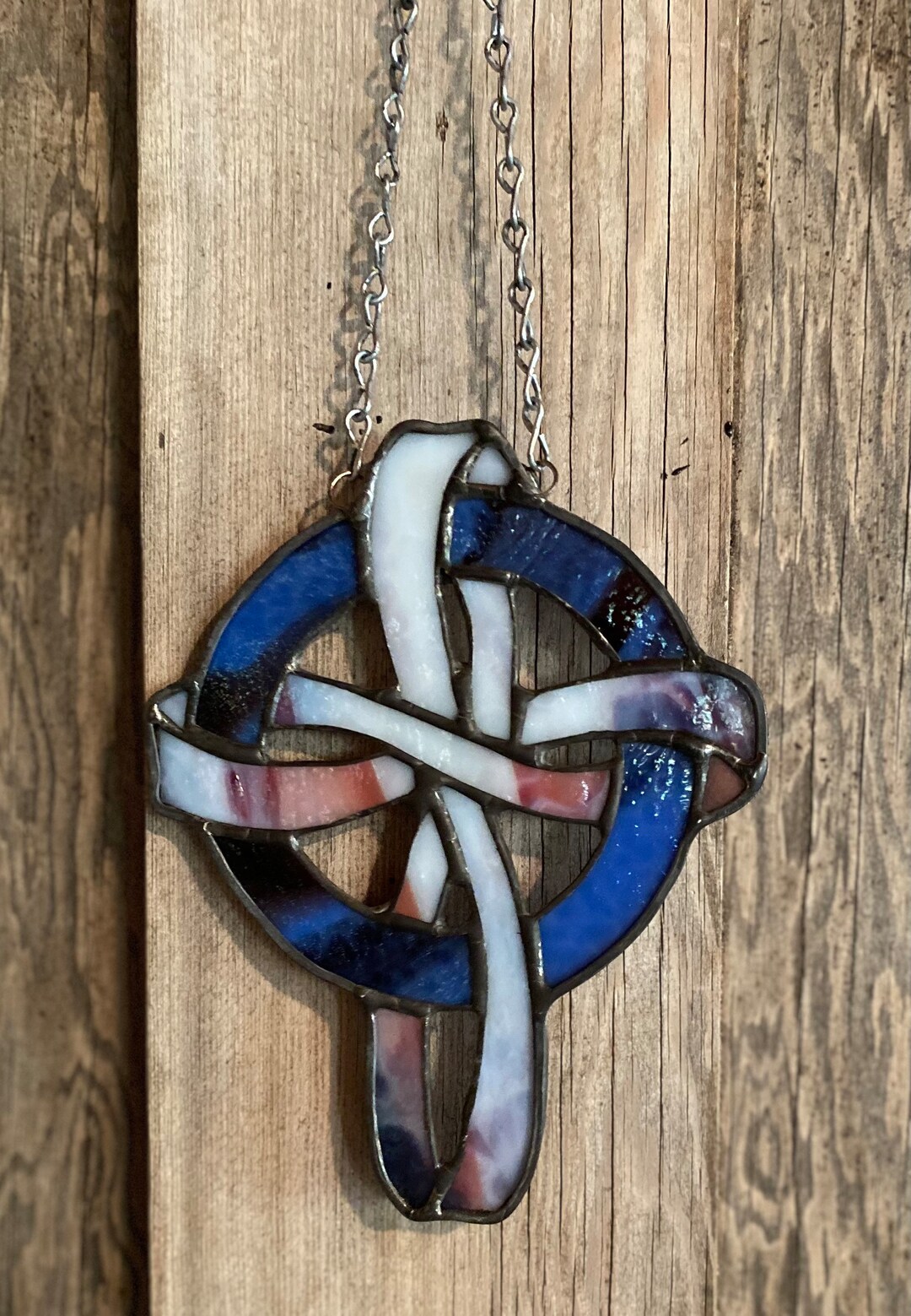 Stained Glass Celtic Cross - Etsy