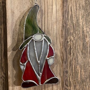 Stained Glass Noble Gnome - Etsy
