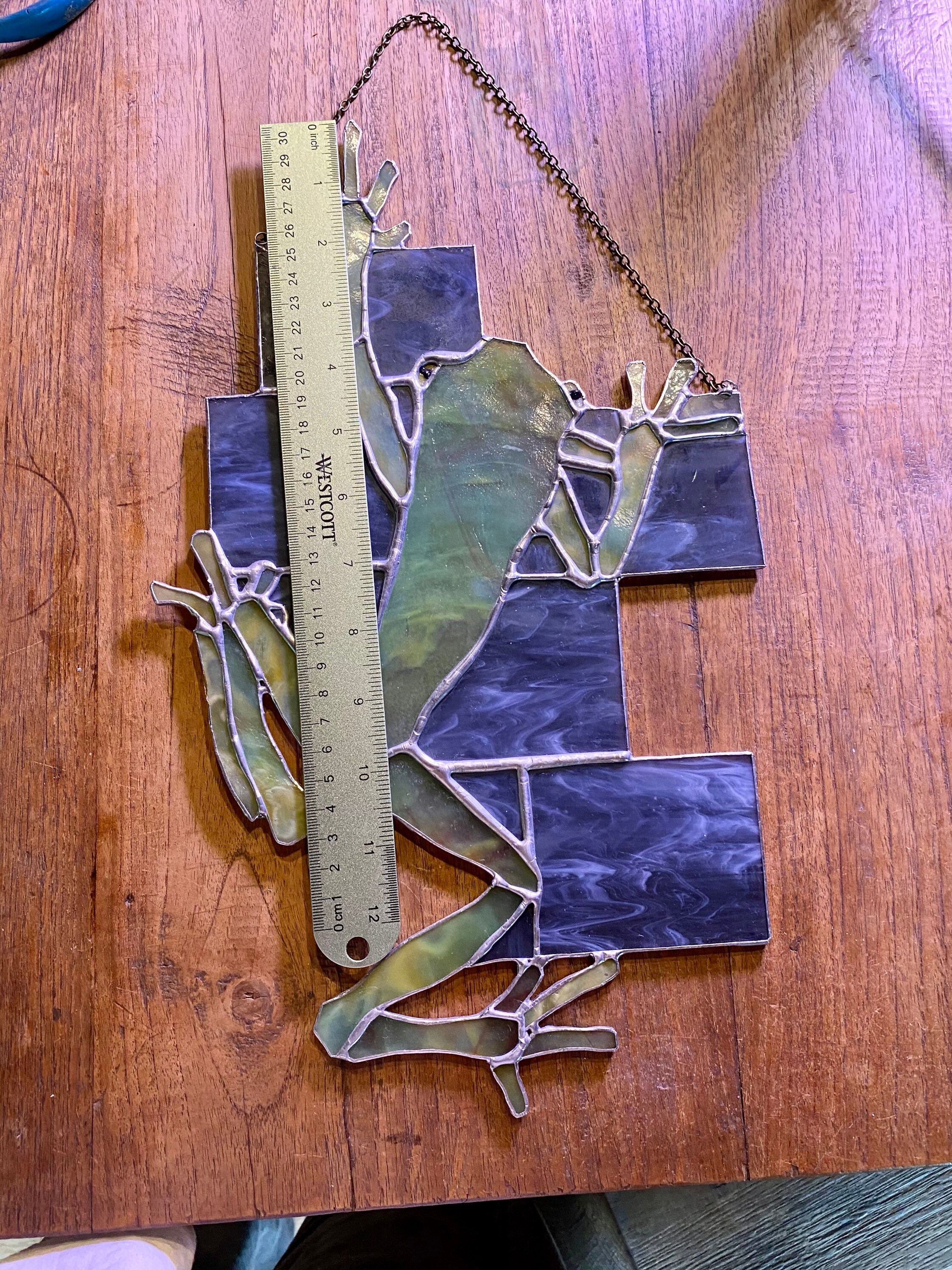 Stained Glass Splat Tree Frog - Etsy