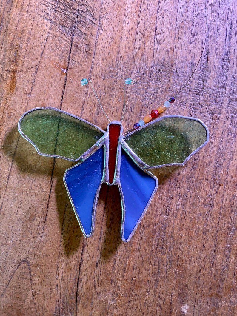 Stained Glass Butterfly. - Etsy