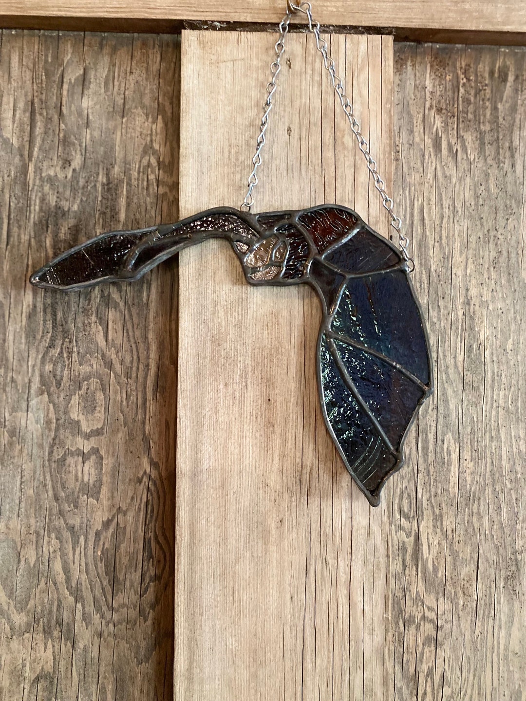 Stained Glass Bat - Etsy