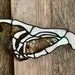Stained Glass Skeleton Hand - Etsy