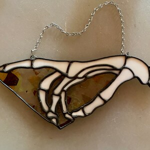 Stained Glass Skeleton Hand - Etsy
