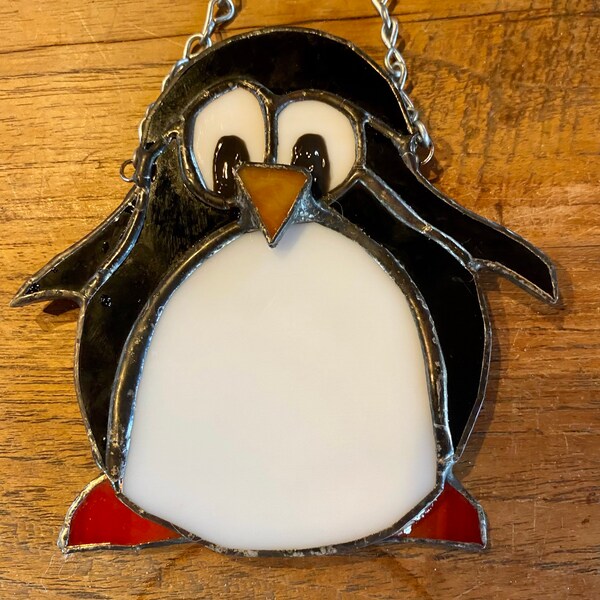 Glass Penguin - Etsy