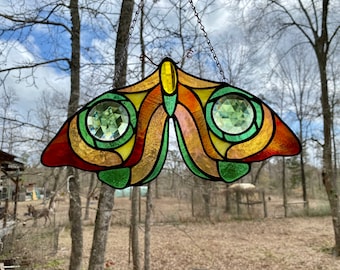 Moth Stained Glass - Etsy