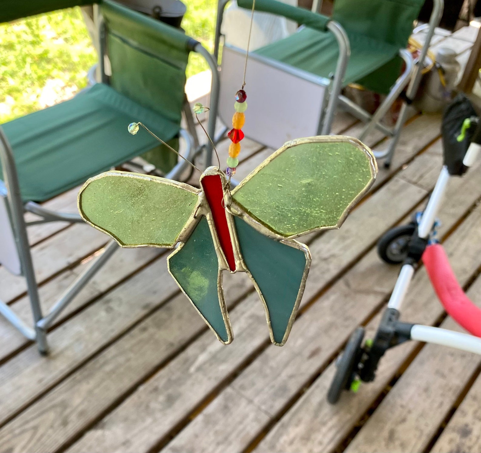 Stained Glass Butterfly. - Etsy