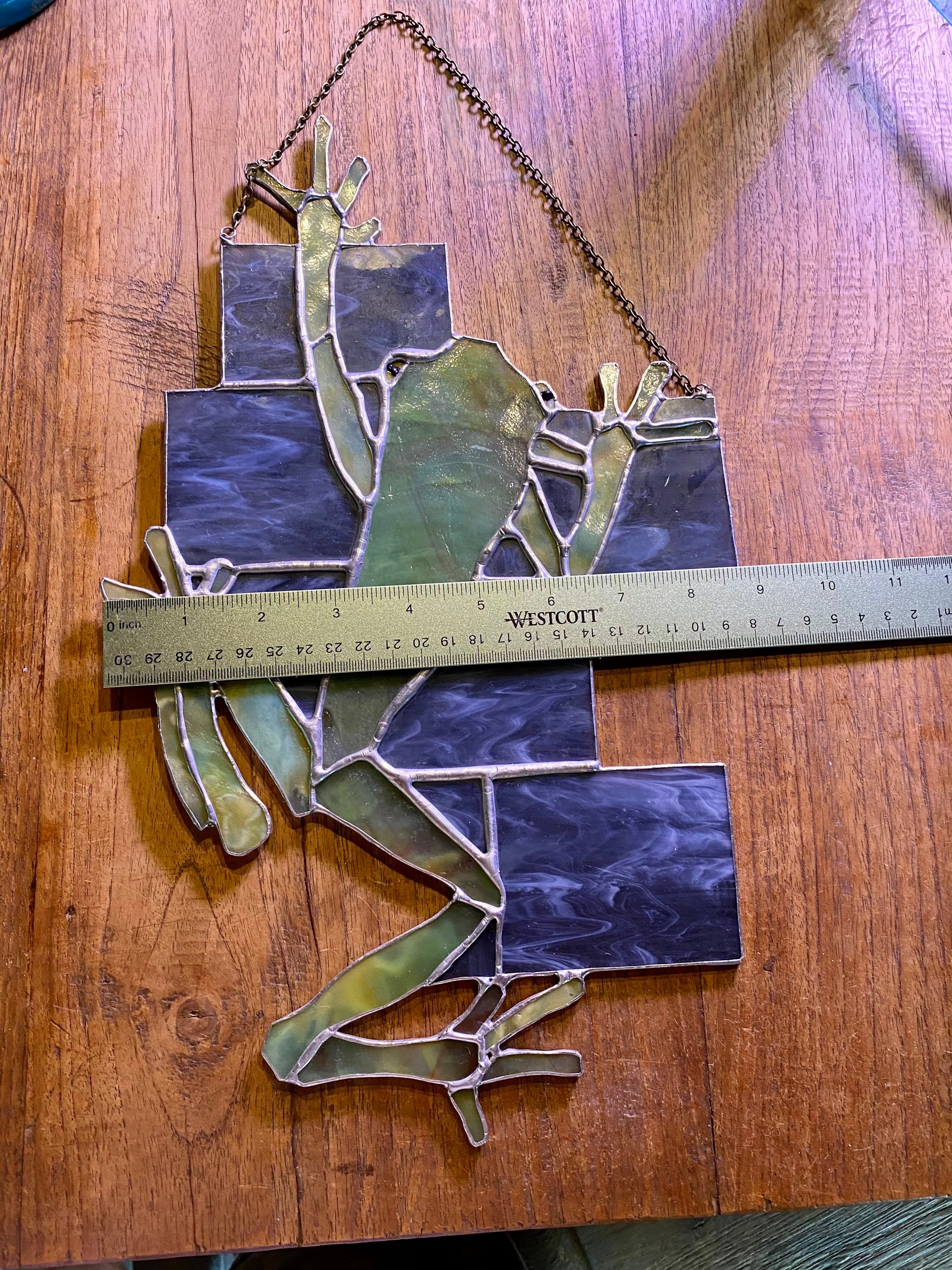 Stained Glass Splat Tree Frog - Etsy