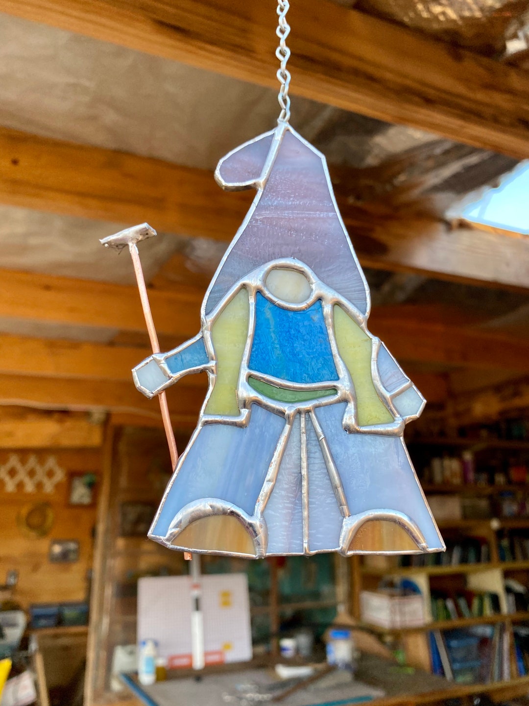 Lady Garden Gnome With Rake. - Etsy