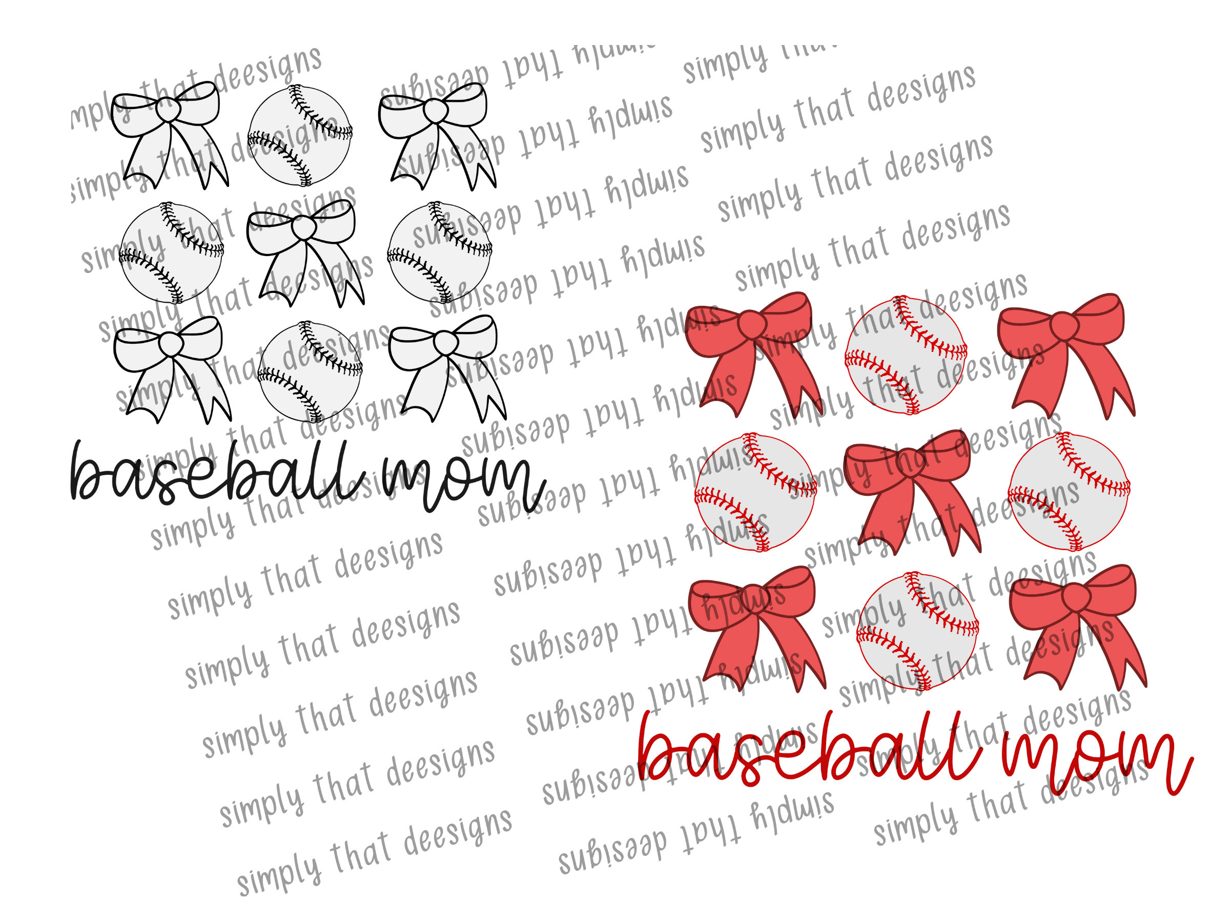 Baseball Mom SVG, Baseball Mom Png, Baseball Svg, Mom Svg, Bow Png, Bow ...