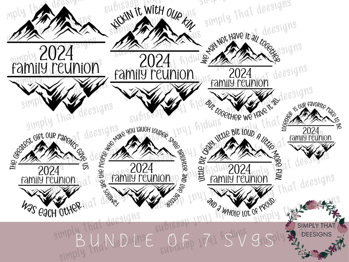 Family Reunion SVG | Family Reunion PNG | Family Reunion | Family ...