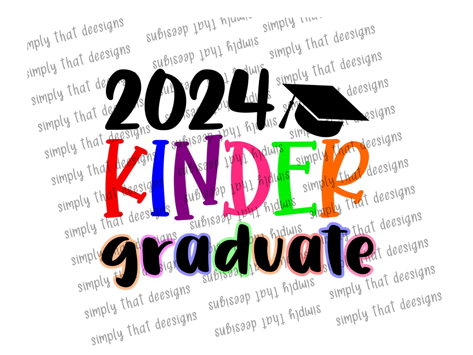 Kindergarten Graduation Svg, Kindergarten Svg, Class of 2024 SVG ...
