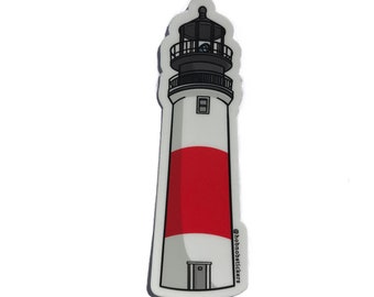Lighthouse Stickers One Inch Round Seals - Etsy