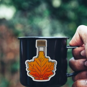 Maple Syrup Vinyl Sticker Decal - Etsy