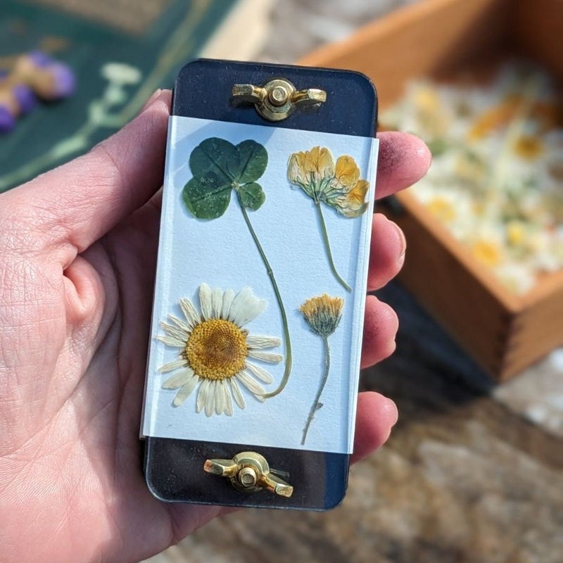 Small Metal Flower Display - Etsy