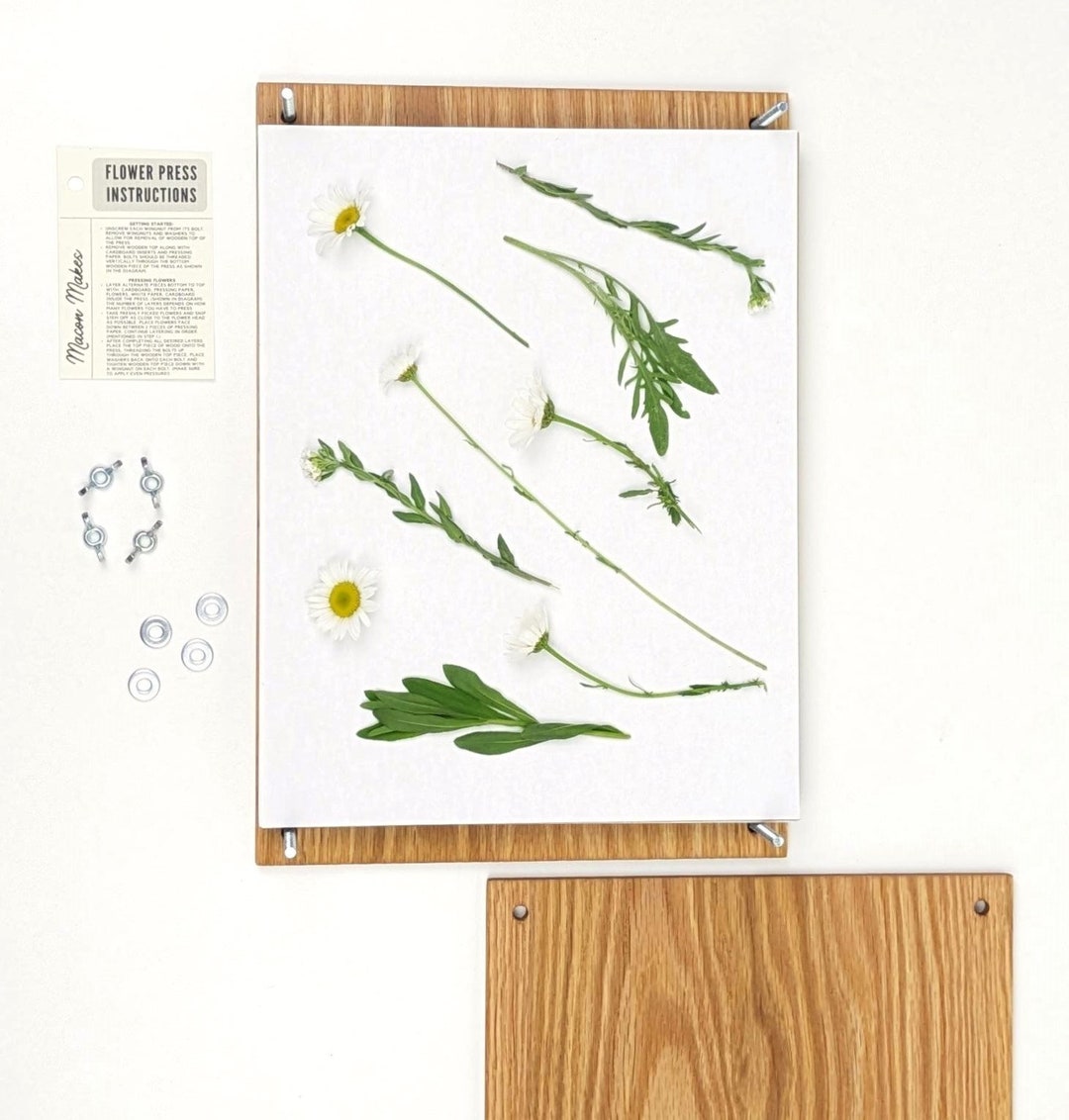 Large Flower Press (8.5" X 12" X 2.5") | Flower Press Kit | Summer ...