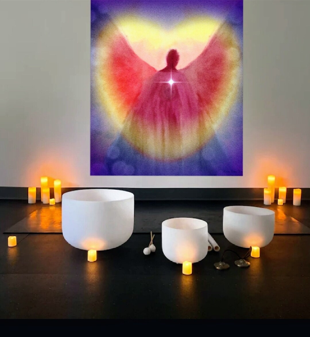 Healing Angel Canvas Print by Alma Yamazaki - Etsy