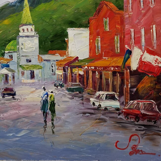 Lincoln Street, Sitka, Alaska-koking Fort-k848-home Decor Holiday ...