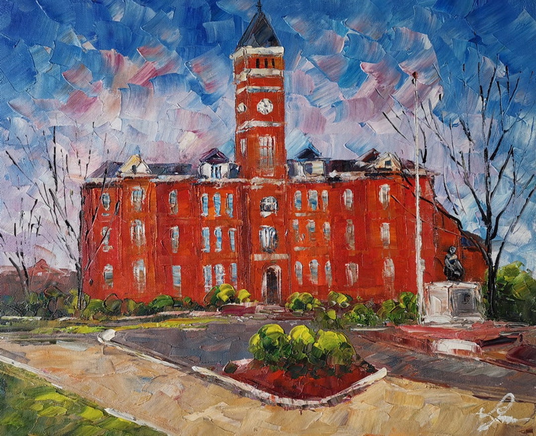 Campus University, Tillman Hall, Klugh Avenue, Clemson, Sc-koking Fort ...