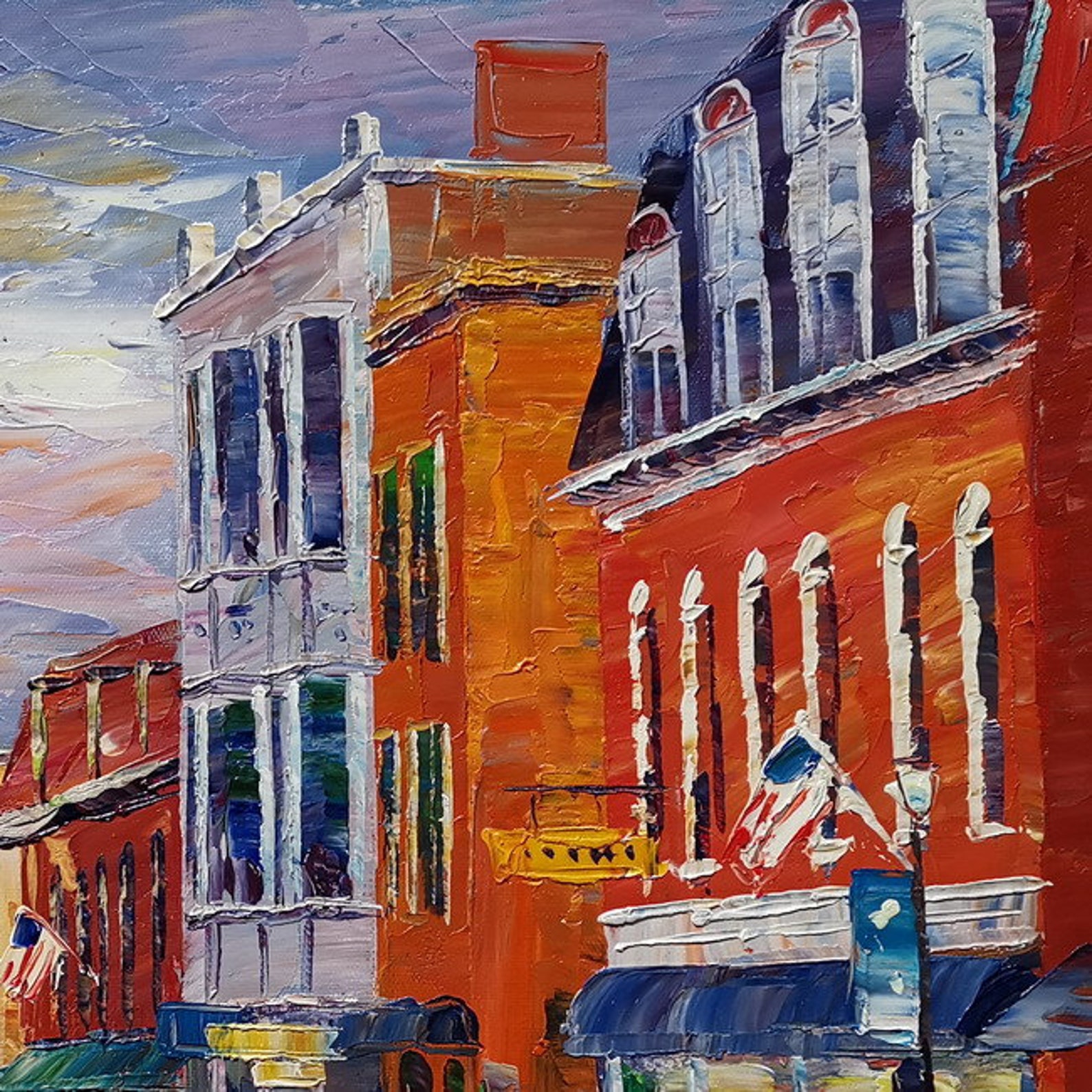 Main Street Aurora Historic Aurora Downtown Indiana-koking - Etsy