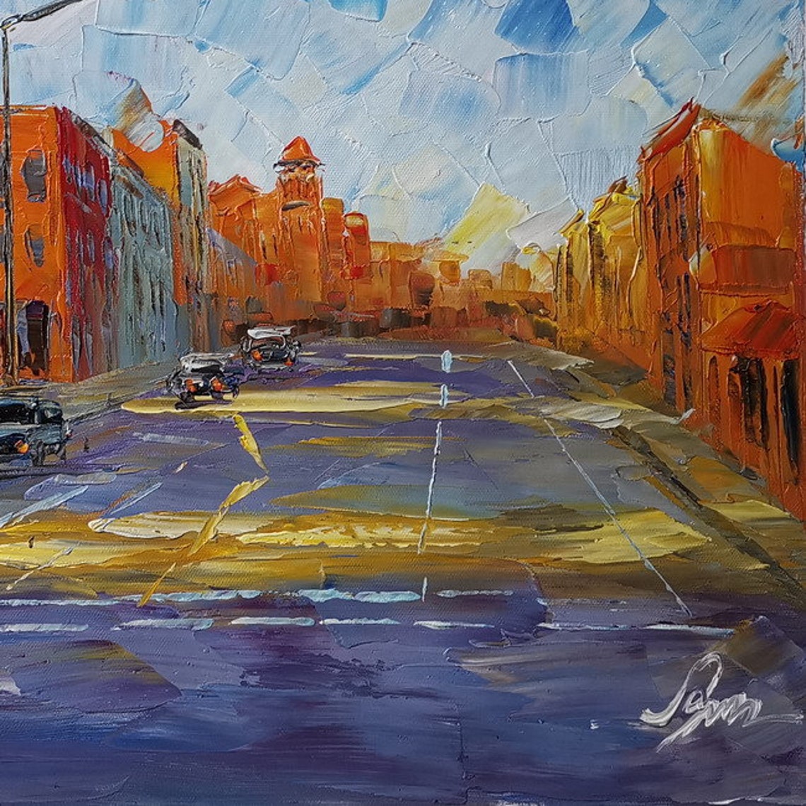 Downtown Street of Butte Montana-koking Fort-k776-home Decor - Etsy