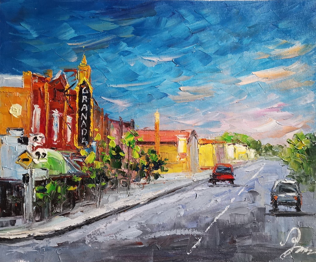 Main Street in Alpine, Texas, Granada-koking Fort-k2049-home Decor ...