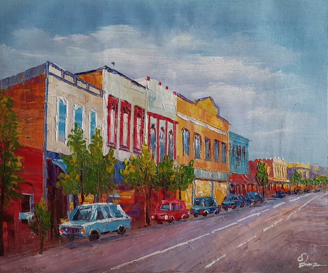 First Avenue West, Downtown Albany Oregon-koking Fort-z512-home Decor ...