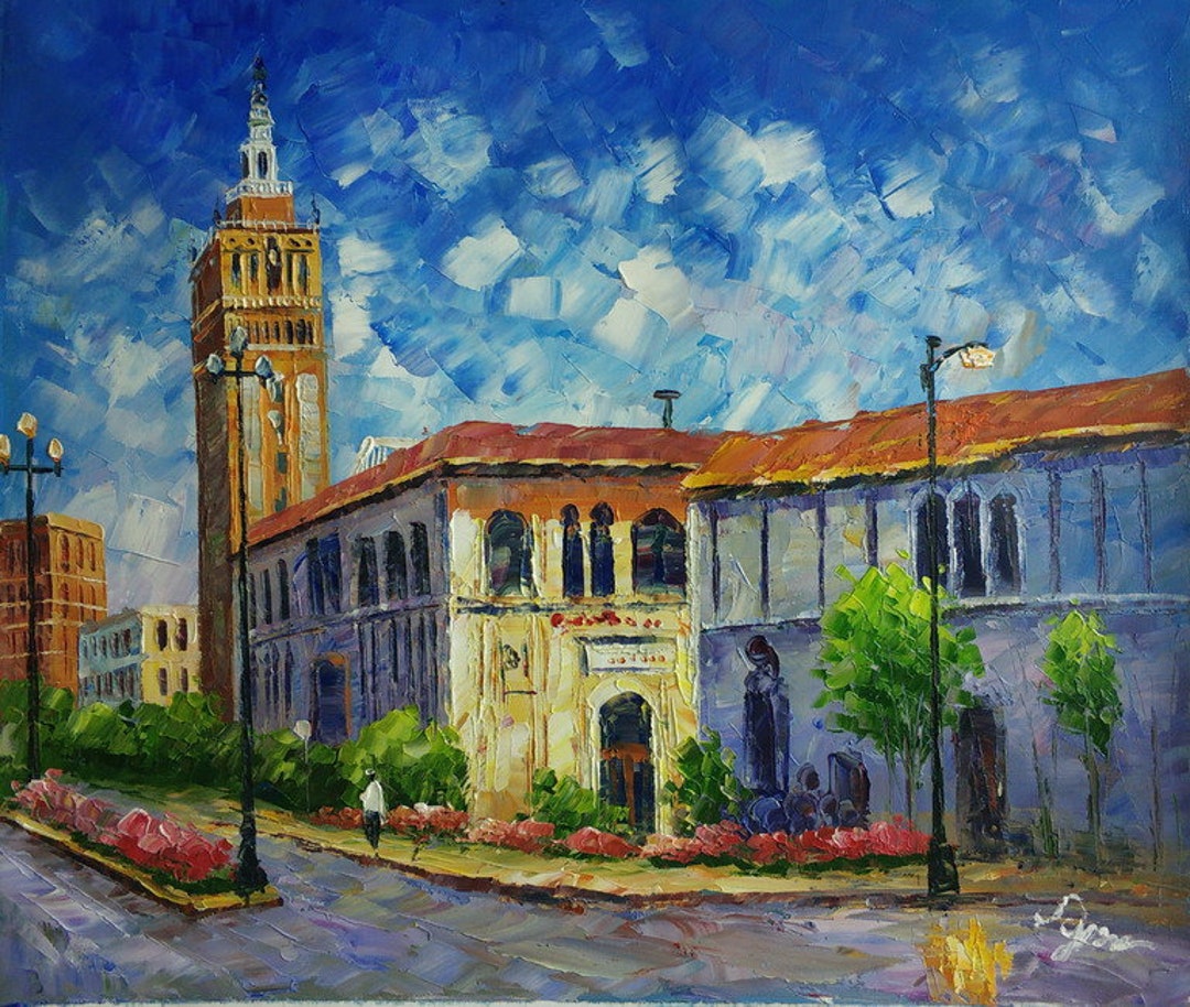 Country Club Plaza, Kasas City-koking Fort-k312-home Decor Holiday ...