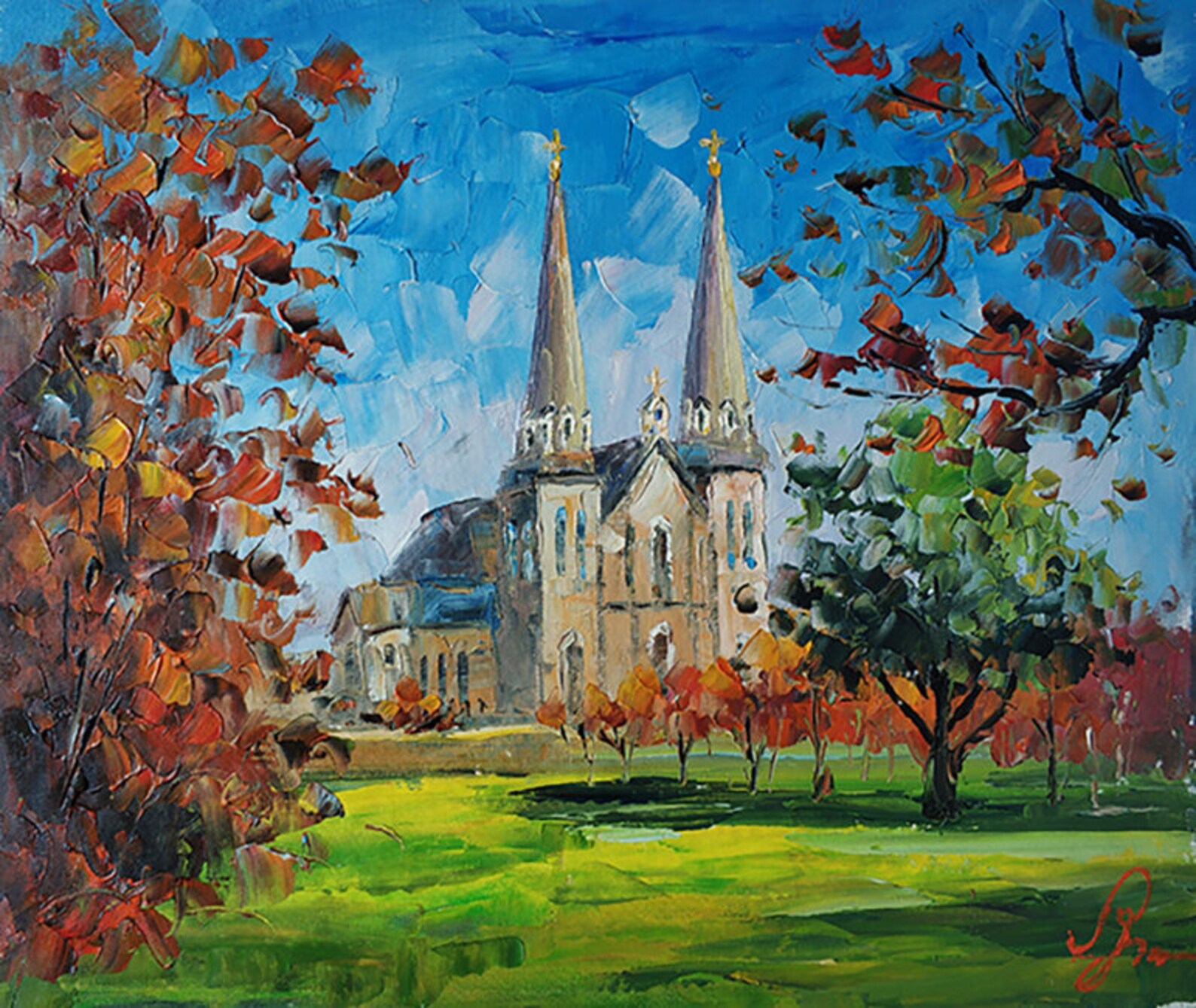 Fall St. Thomas of Villanova Church, Villanova, Pennsylvania-koking ...