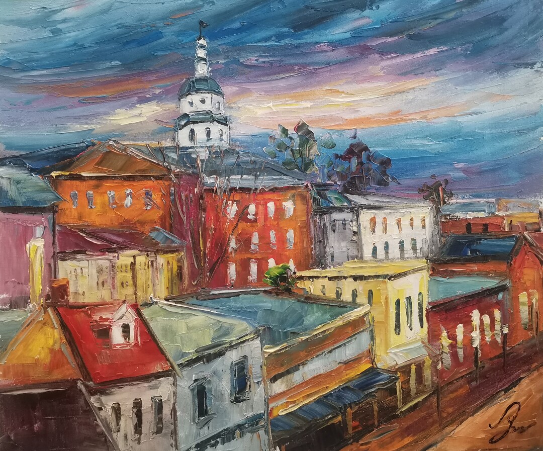 Annapolis, Maryland-koking Fort-g48-home Decor Holiday Artwork Texture ...