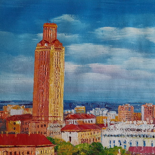UT Tower in Campus University Austin Texas-koking - Etsy