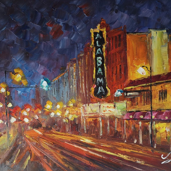 Alabama Theatre Art - Etsy