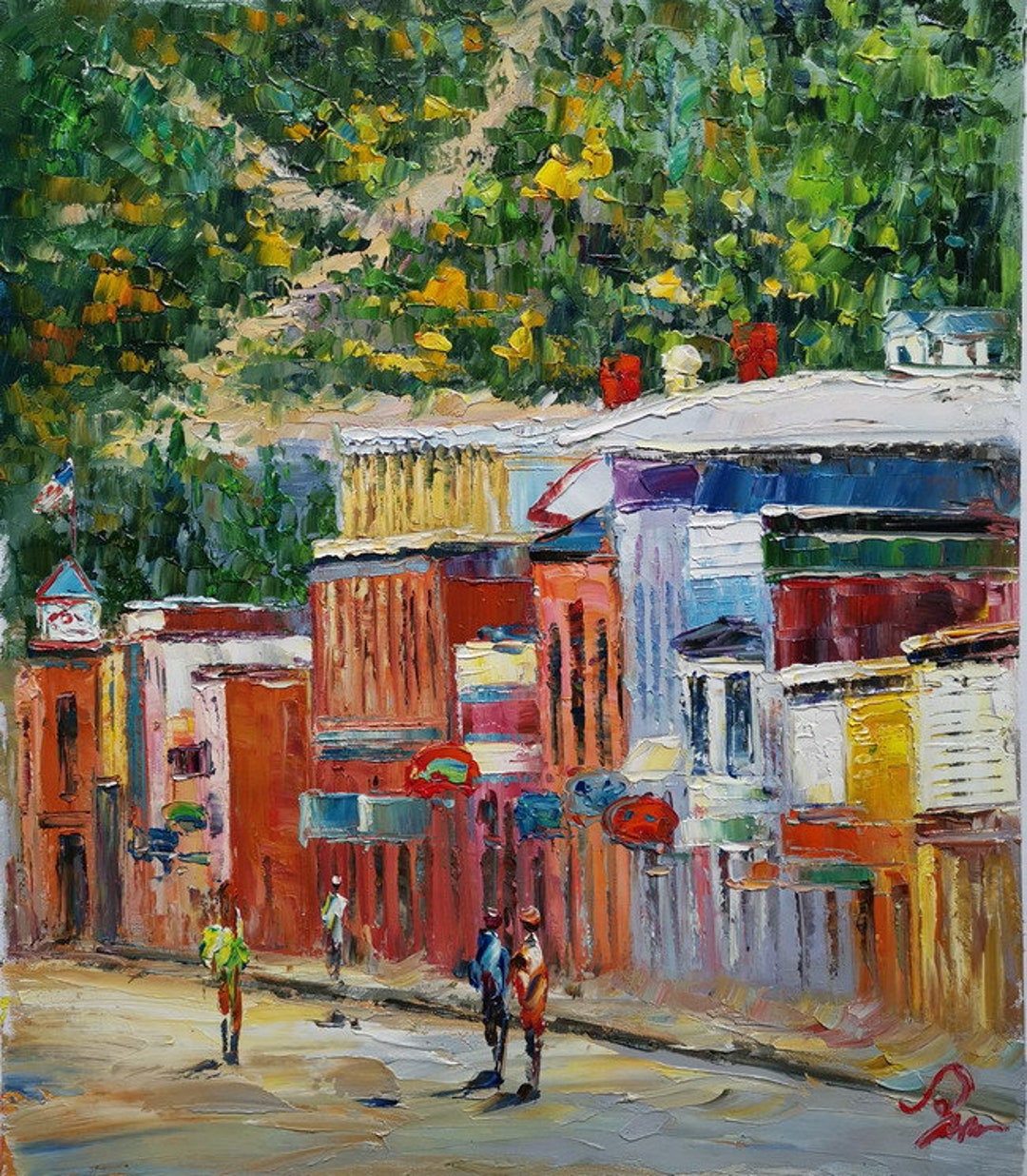 The Historic Main Street in Silverton, Colorado-koking Fort-k732-home ...