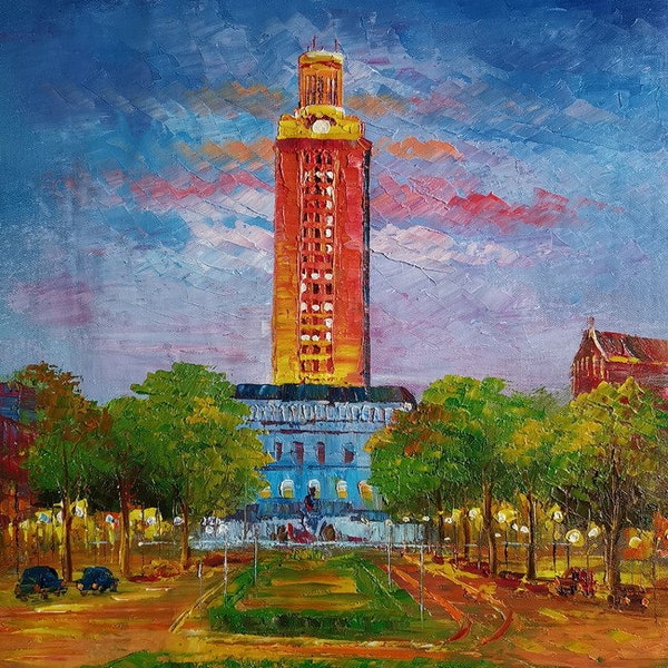 Ut Tower Svg - Etsy