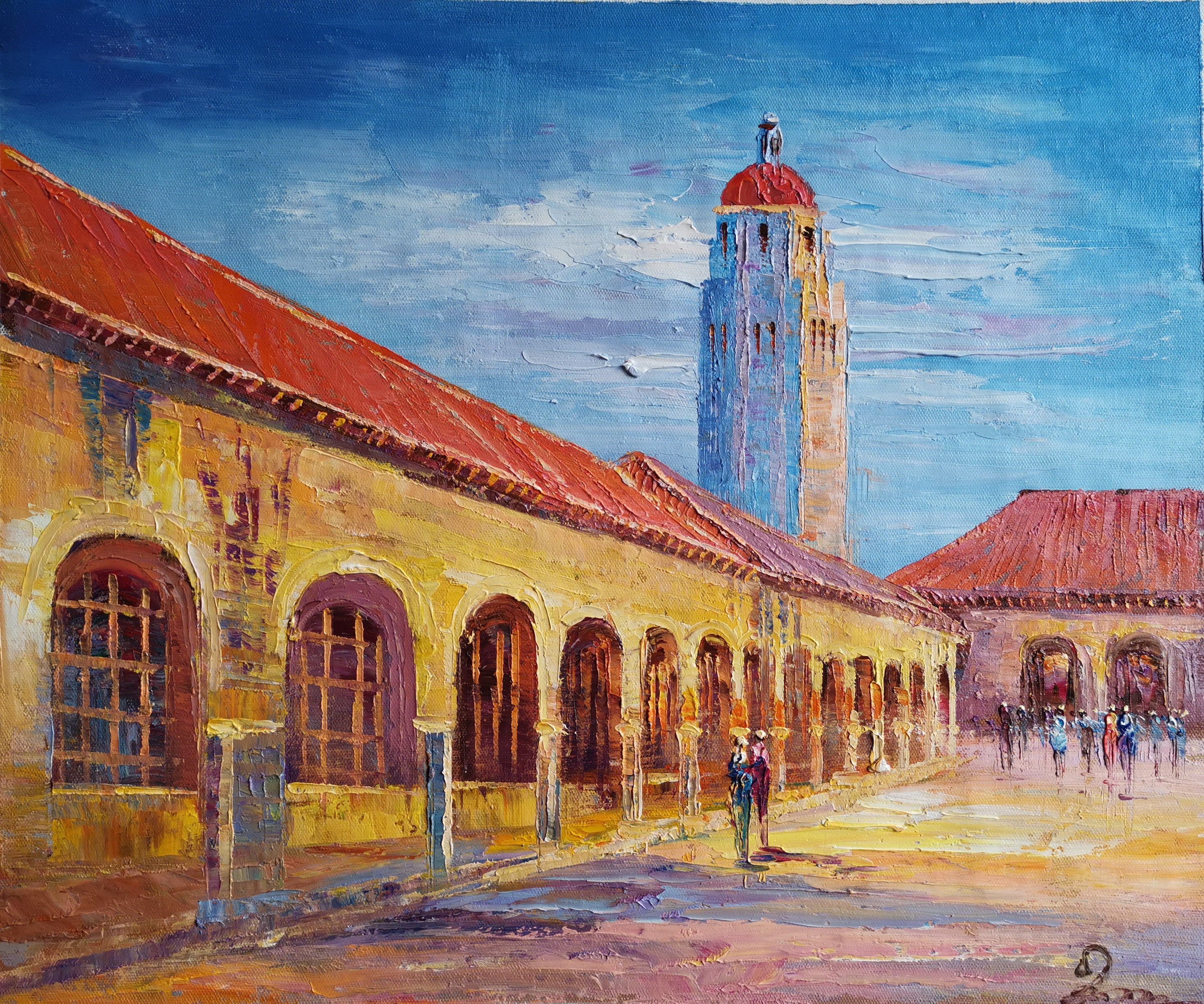 Campus Stanford University-koking Fort-z1108-home Decor Holiday Artwork ...