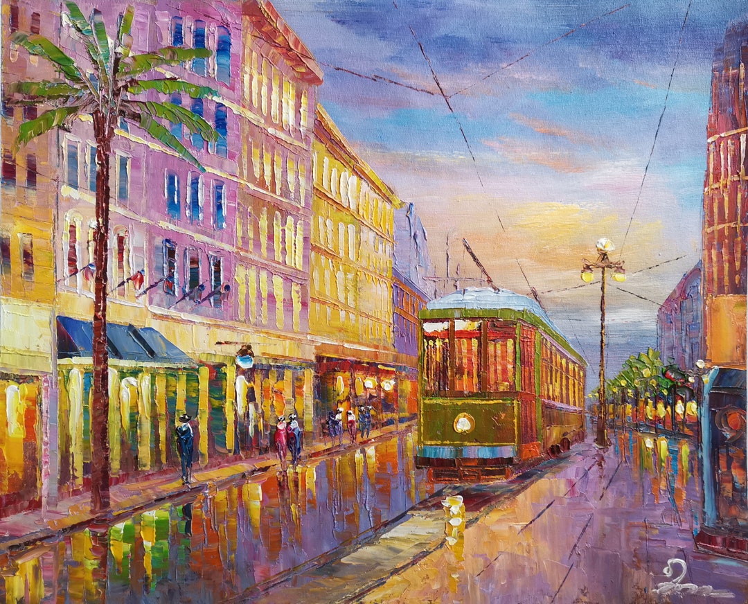 Cable Car,san Francisco-koking Fort-z1188-home Decor Holiday Artwork ...