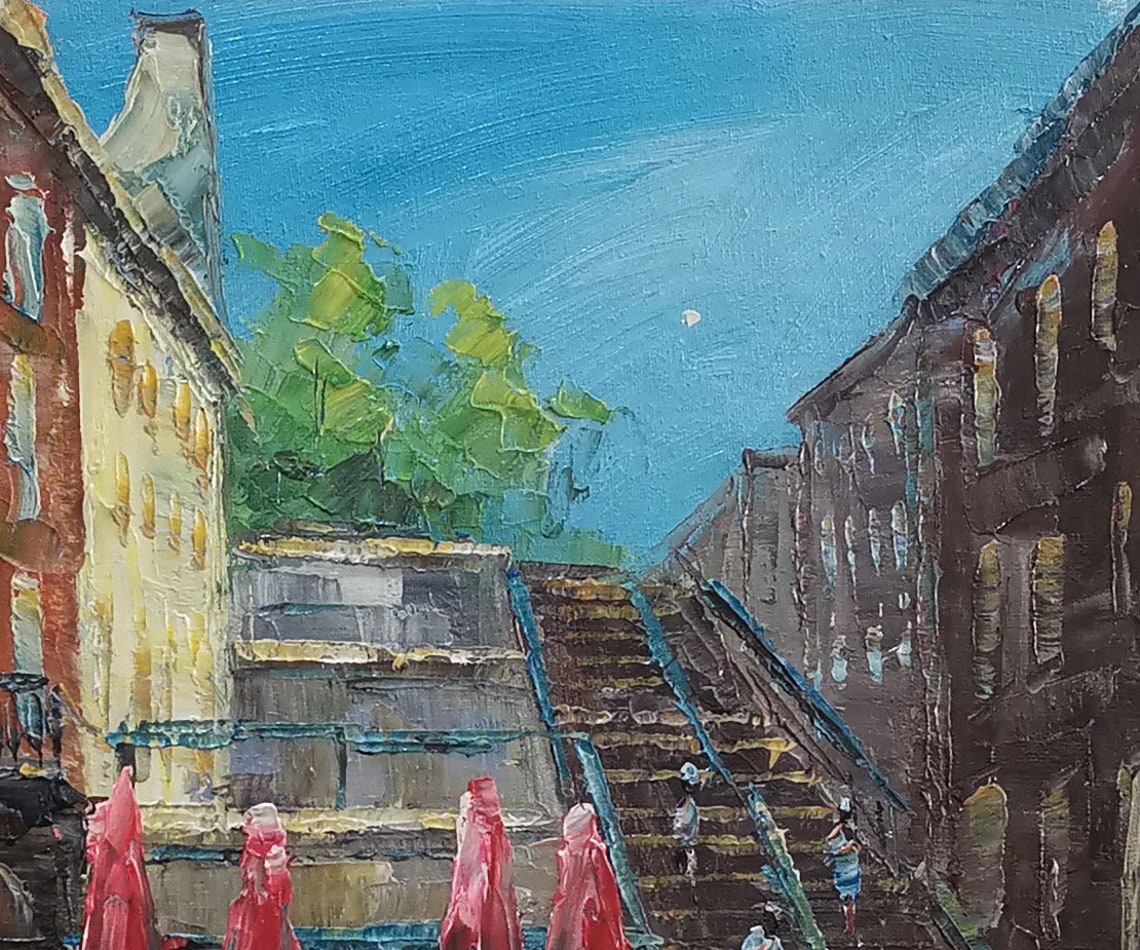 Escalier Casse-cou Breakneck Steps Quebec City QC - Etsy