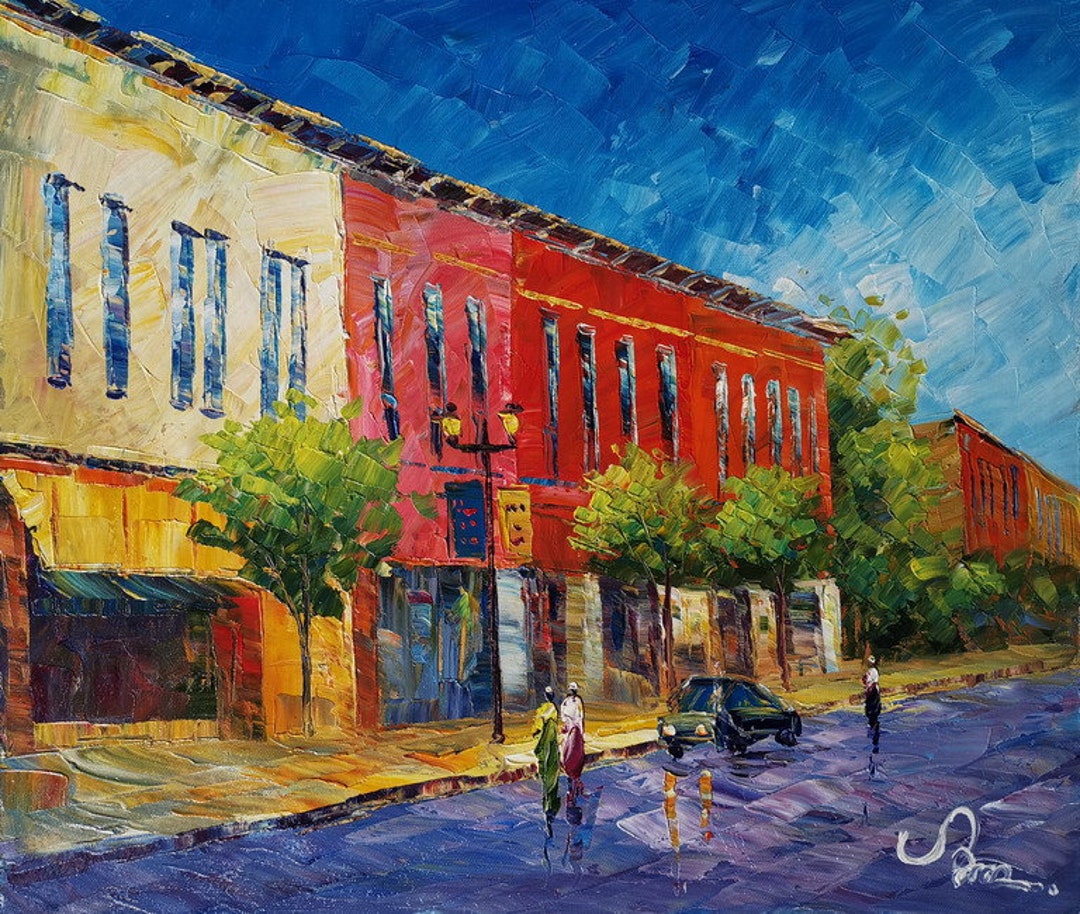Building Facades, Venerable River City, Elgin, Illinois-koking Fort ...