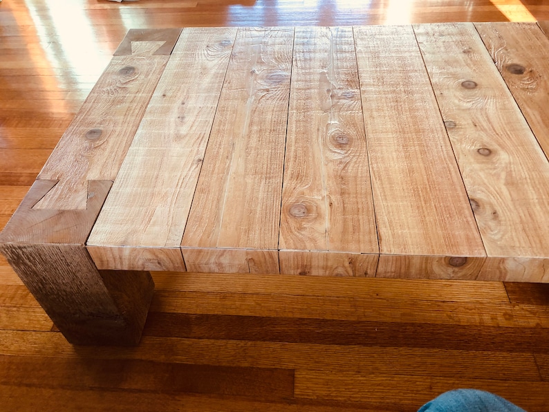 Coffee Table With Dovetail Legs - Etsy