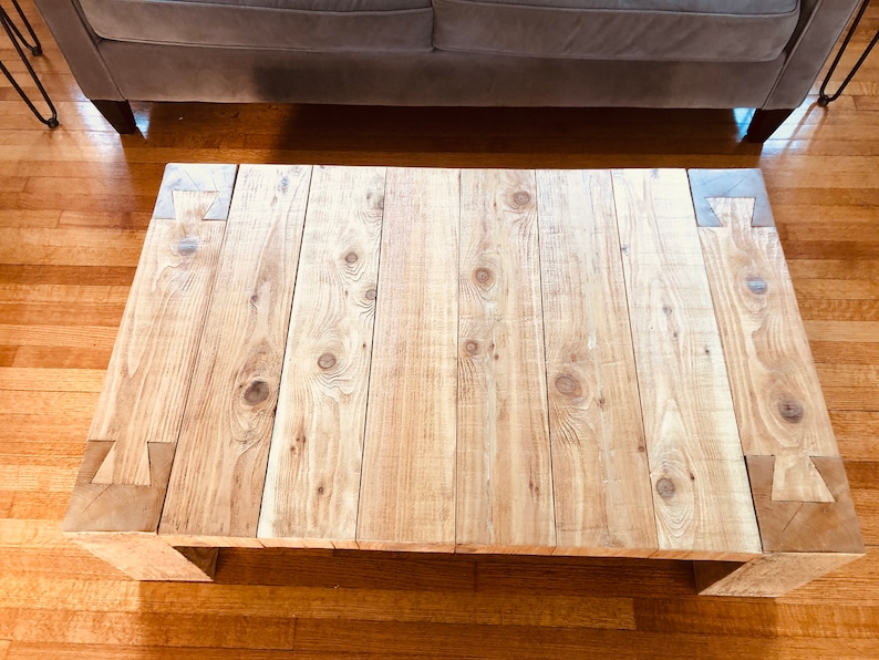Coffee Table With Dovetail Legs - Etsy