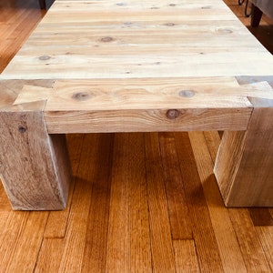 Coffee Table With Dovetail Legs - Etsy