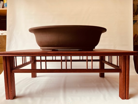 Mahogany Bonsai Stand Traditional Large - Etsy