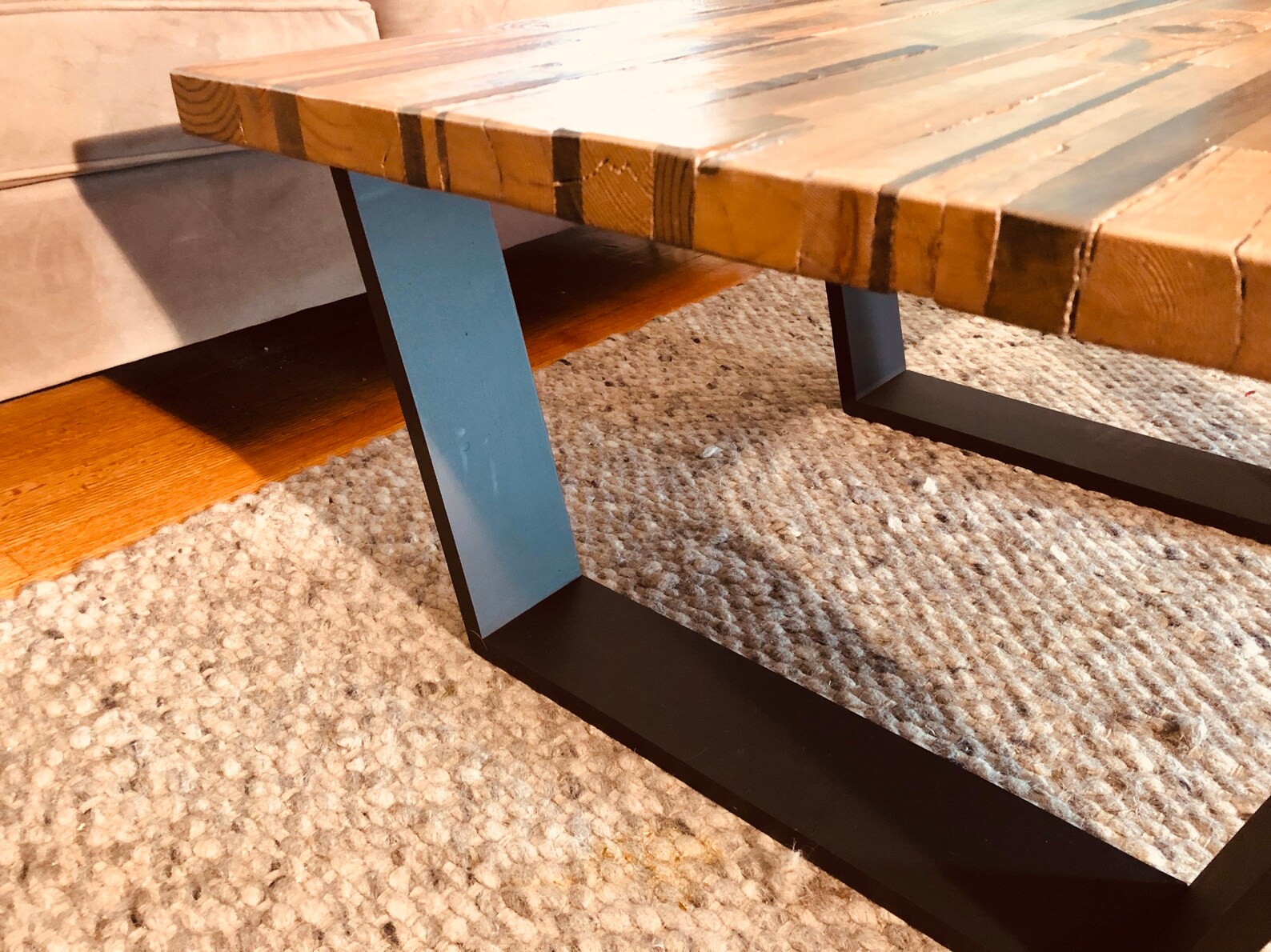 Coffee Table With Reclaimed Wood - Etsy